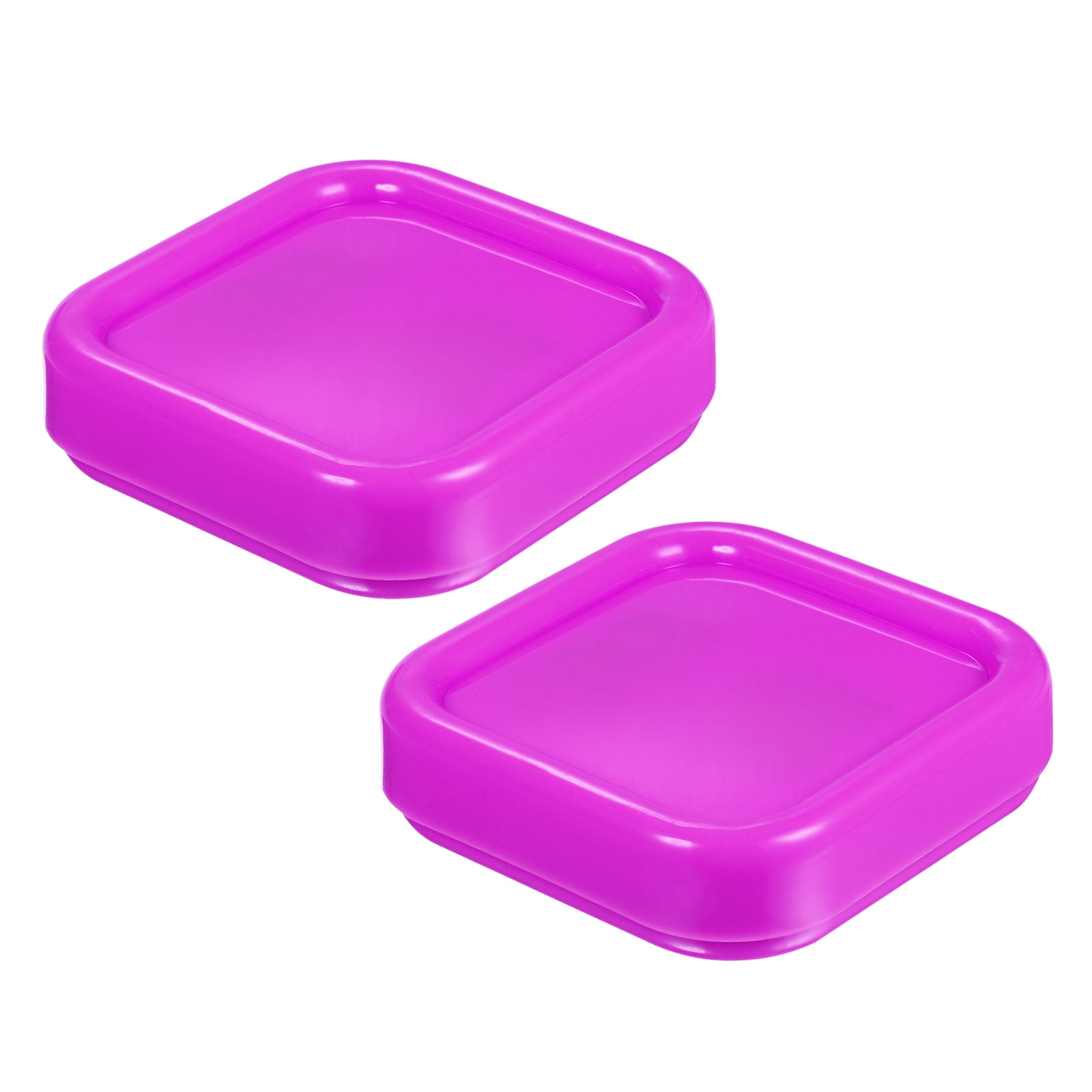 Uxcell Magnetic Pin Cushion Square Plastic Sewing Pin Holder Storage ...