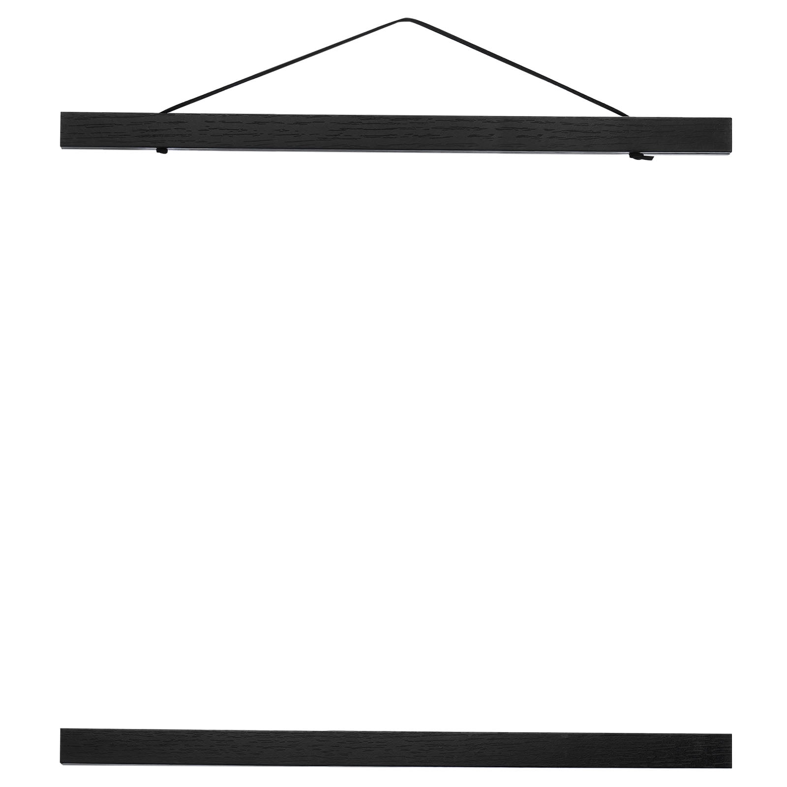 Uxcell Magnetic Poster Hanger Frame, 16 Inch Wood Hangers Magnet ...
