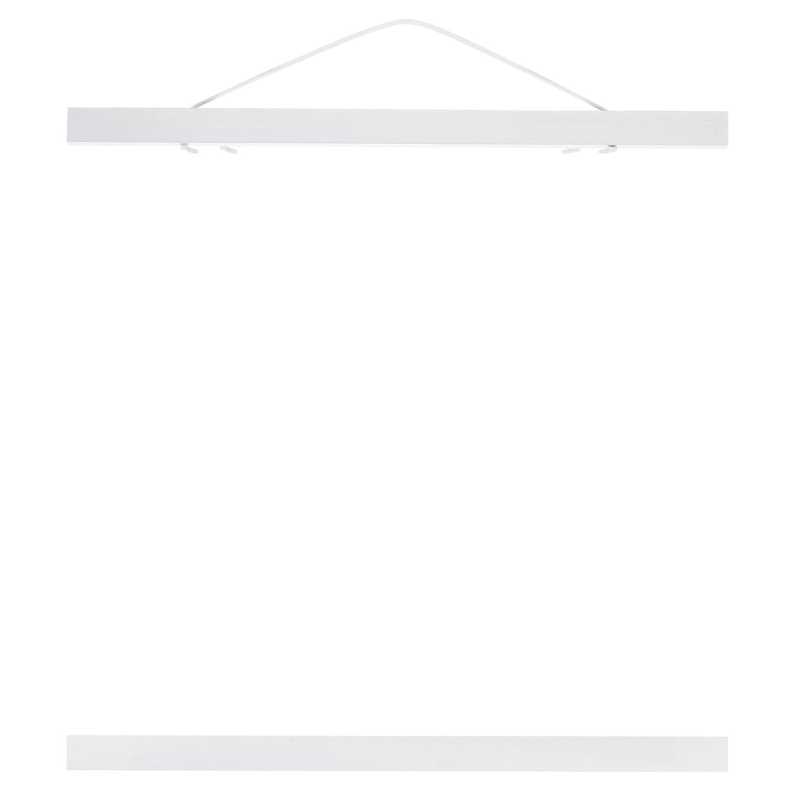 Uxcell Magnetic Poster Hanger Frame, 16 Inch Wood Hangers Magnet ...