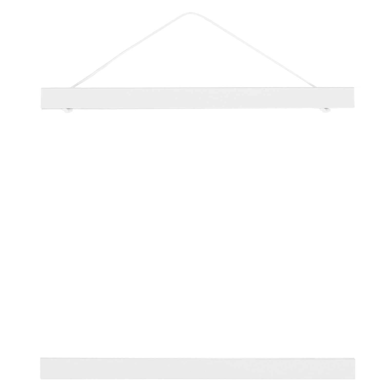 Uxcell Magnetic Poster Hanger Frame, 18 Inch Wide Wood Hangers Magnet ...
