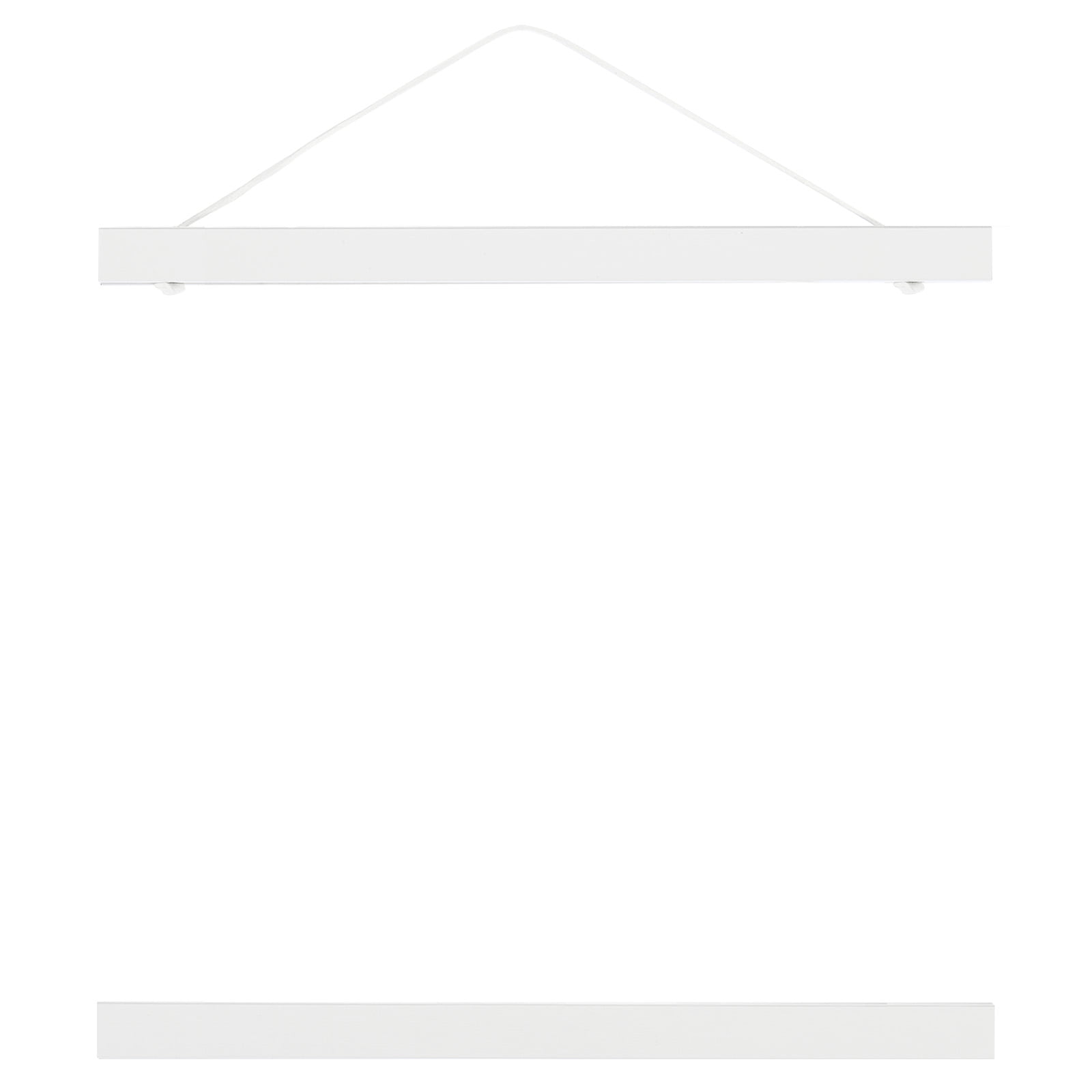 Uxcell Magnetic Poster Hanger Frame, 20 Inch Wide Wood Hangers Magnet ...