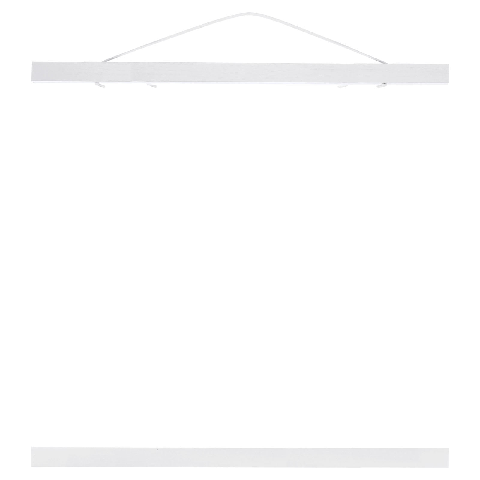 Uxcell Magnetic Poster Hanger Frame, 20 Inch Wood Hangers Magnet ...