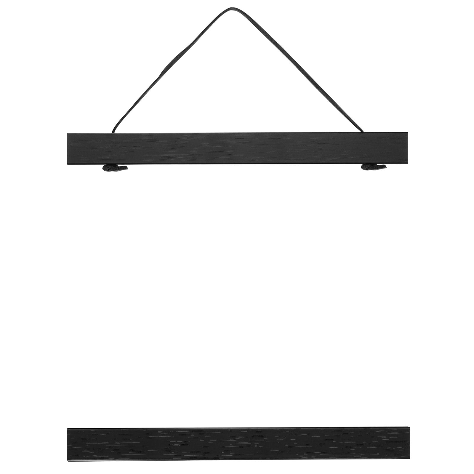 Uxcell Magnetic Poster Hanger Frame, 8 Inch Wide Wood Hangers Magnet ...