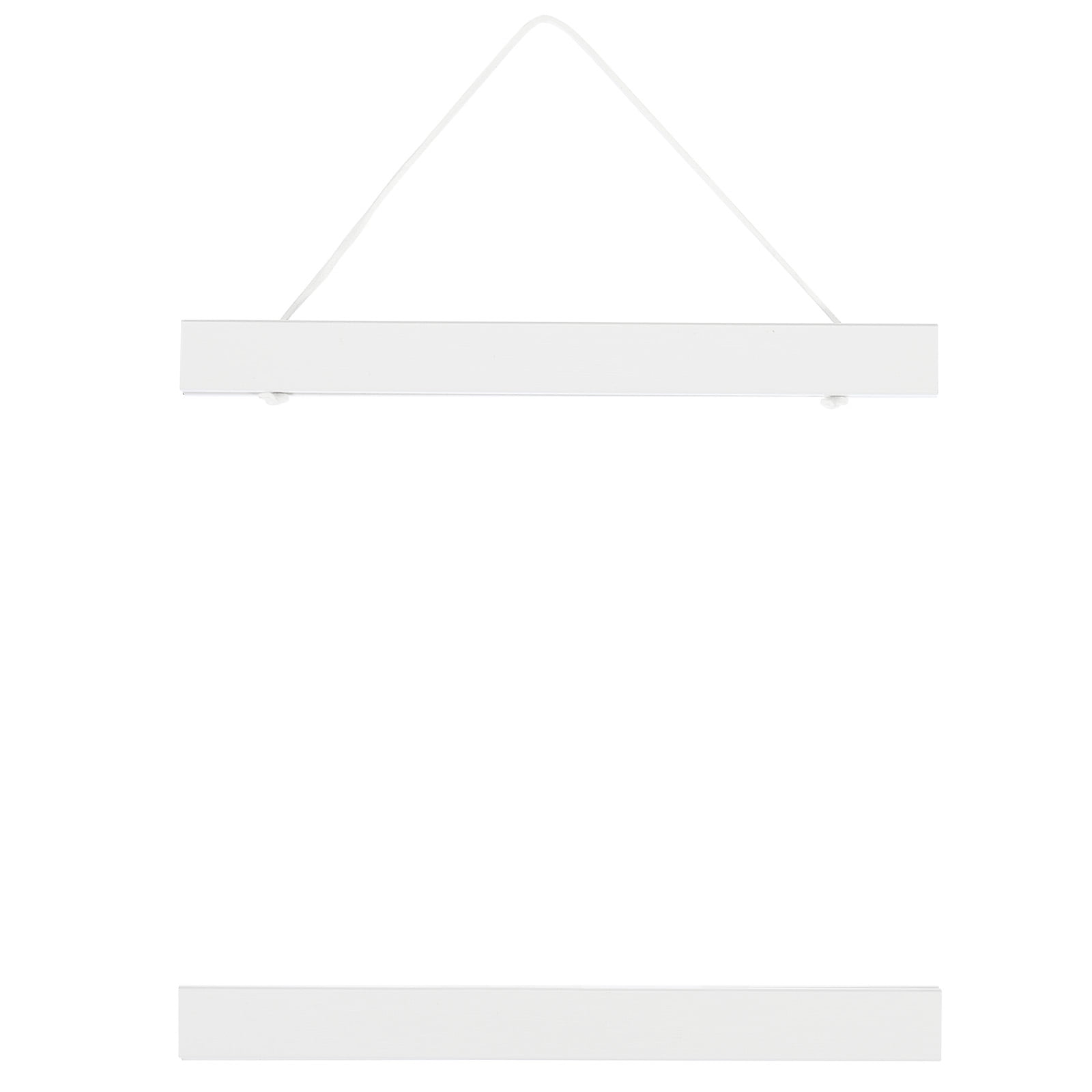 Uxcell Magnetic Poster Hanger Frame, 8 Inch Wide Wood Hangers Magnet ...