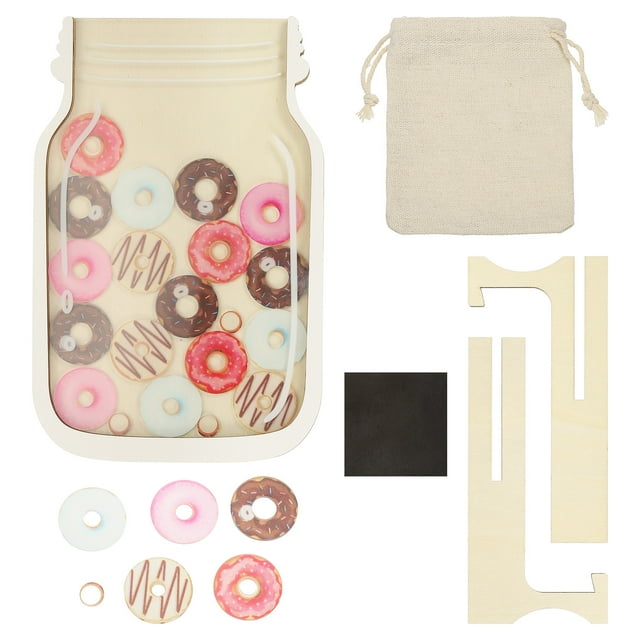 Uxcell Magnetic Reward Jar, Donut Jar Classroom Reward Chart for Good ...