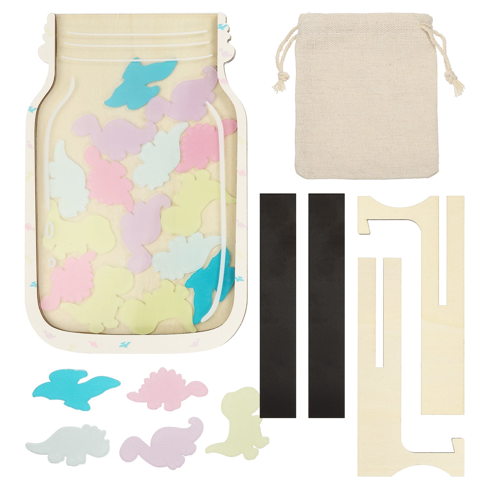 Uxcell Magnetic Reward Jar, Dinosaur Jar Magnetic Classroom Reward ...