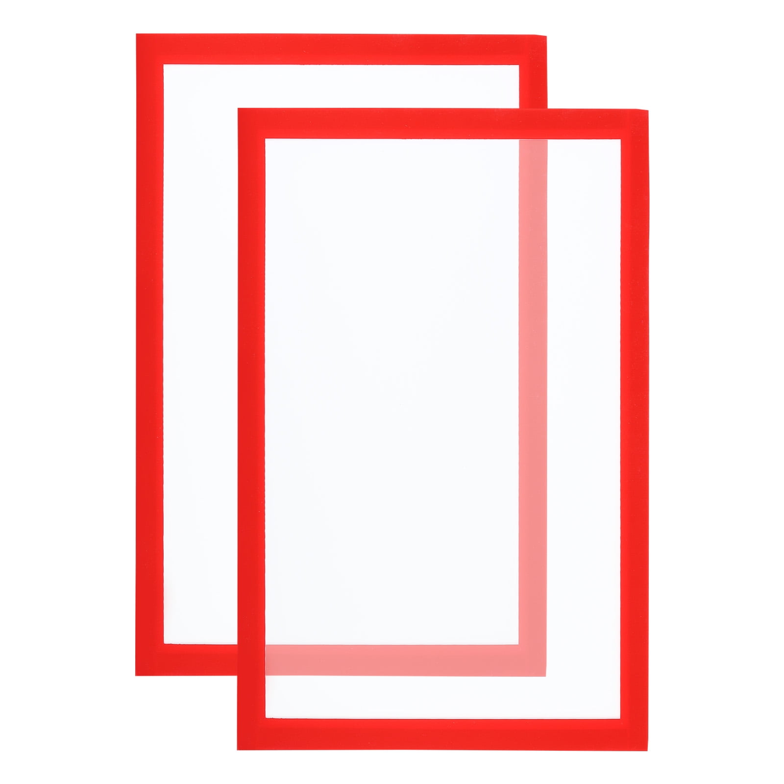 Uxcell Magnetic Sign Holder 11x17, 2PCS A3 Magnetic Display Frame Self ...