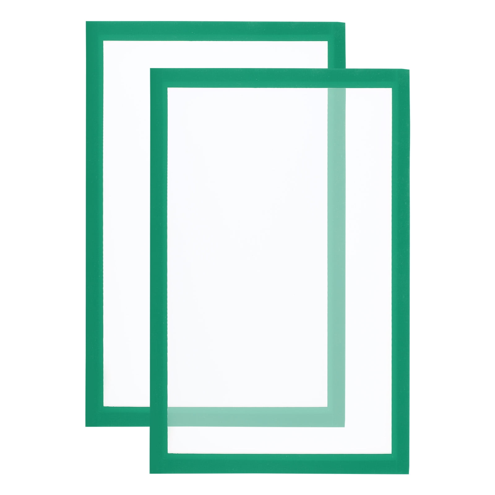 Uxcell Magnetic Sign Holder 8.5 x 11, 2 Pack Magnetic Display Frame A4 ...