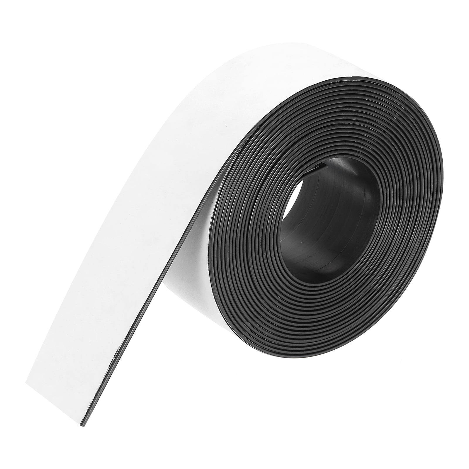 Uxcell Magnetic Strip 16.4 Feet x 1 9/16" Width x 1/16" Thick Magnetic ...
