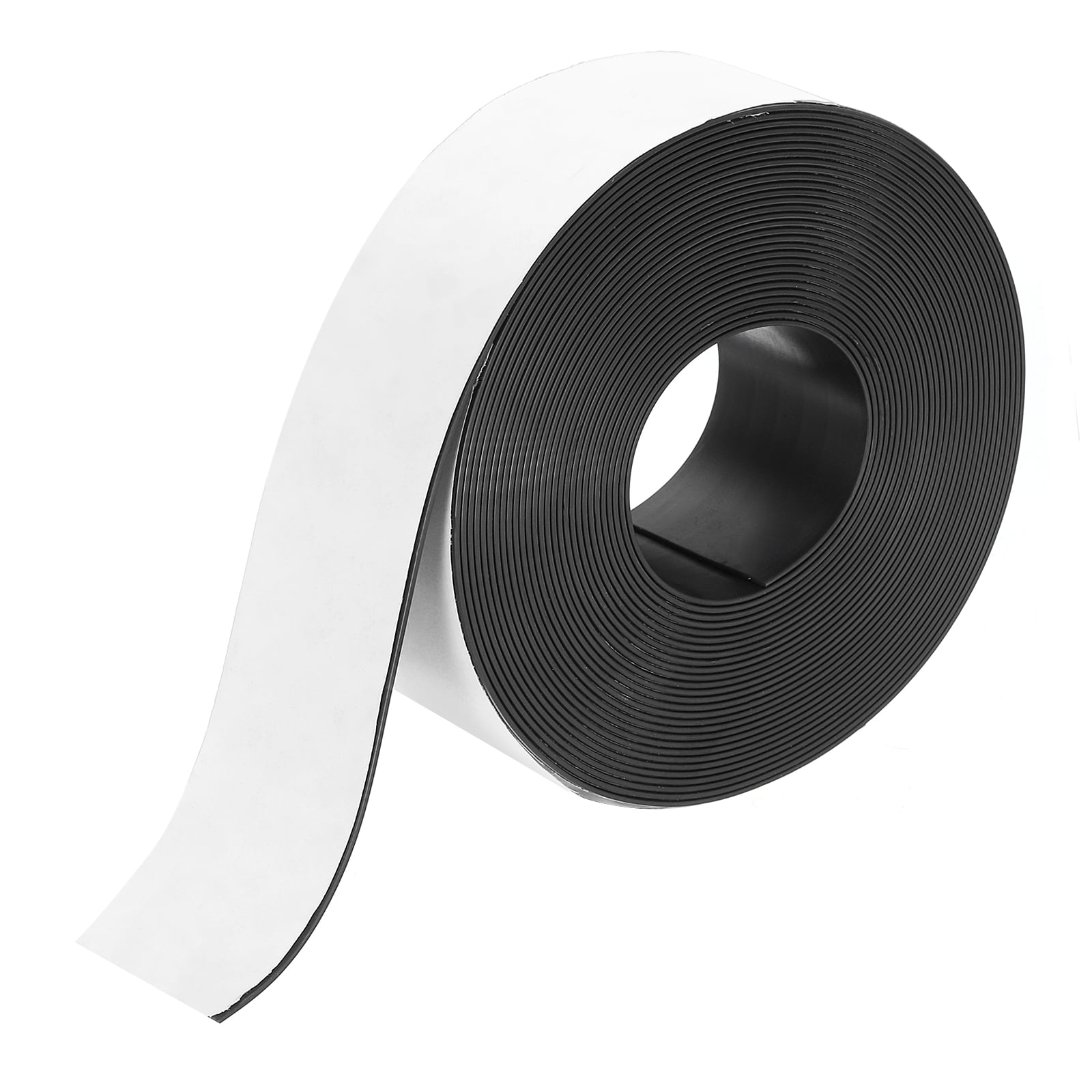 Uxcell Magnetic Strip 32.8 Feet x 1 9/16" Width x 1/16" Thick Magnetic ...