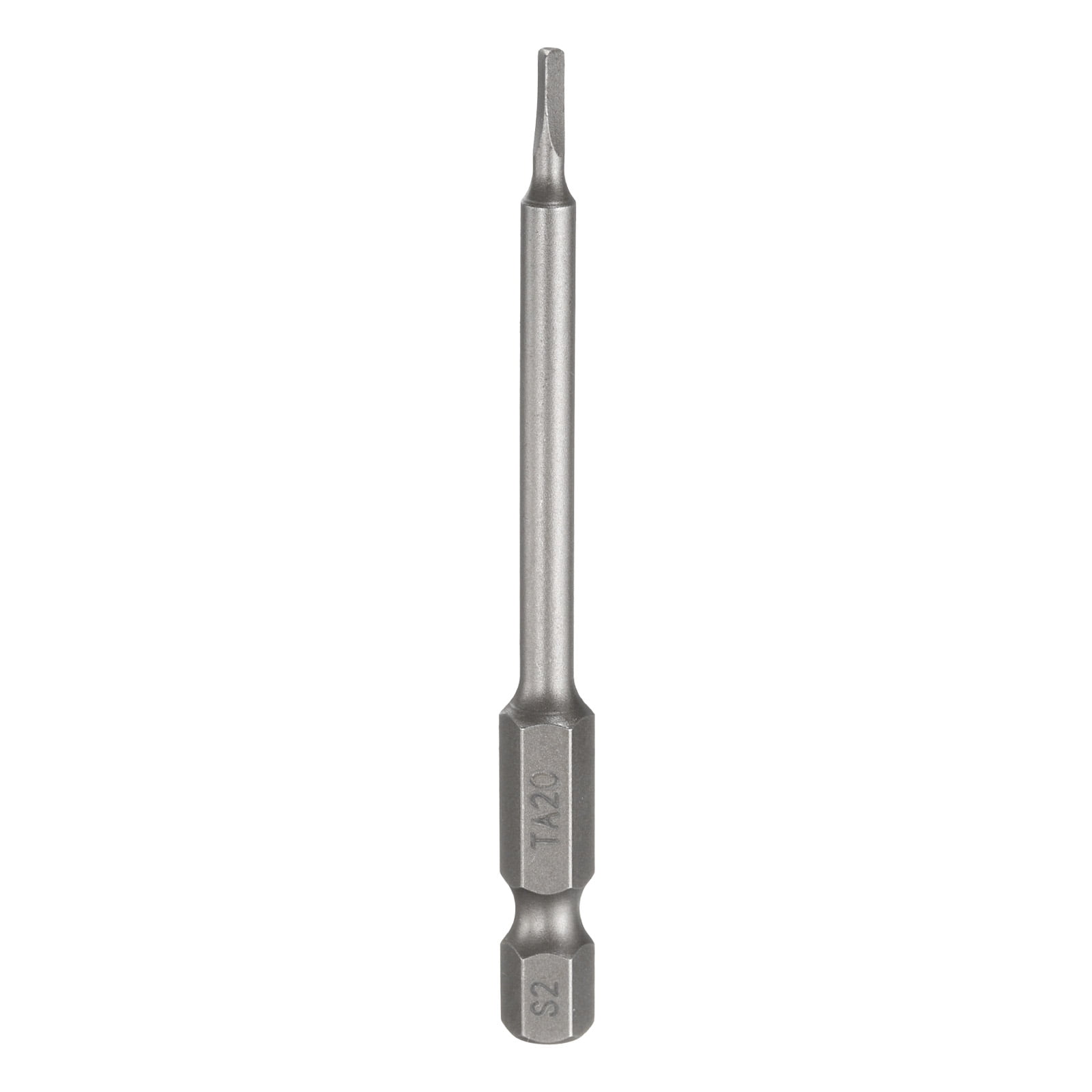 Uxcell Magnetic Triangle Screwdriver Bit TA20 1/4" Hex Shank 3" (75mm ...