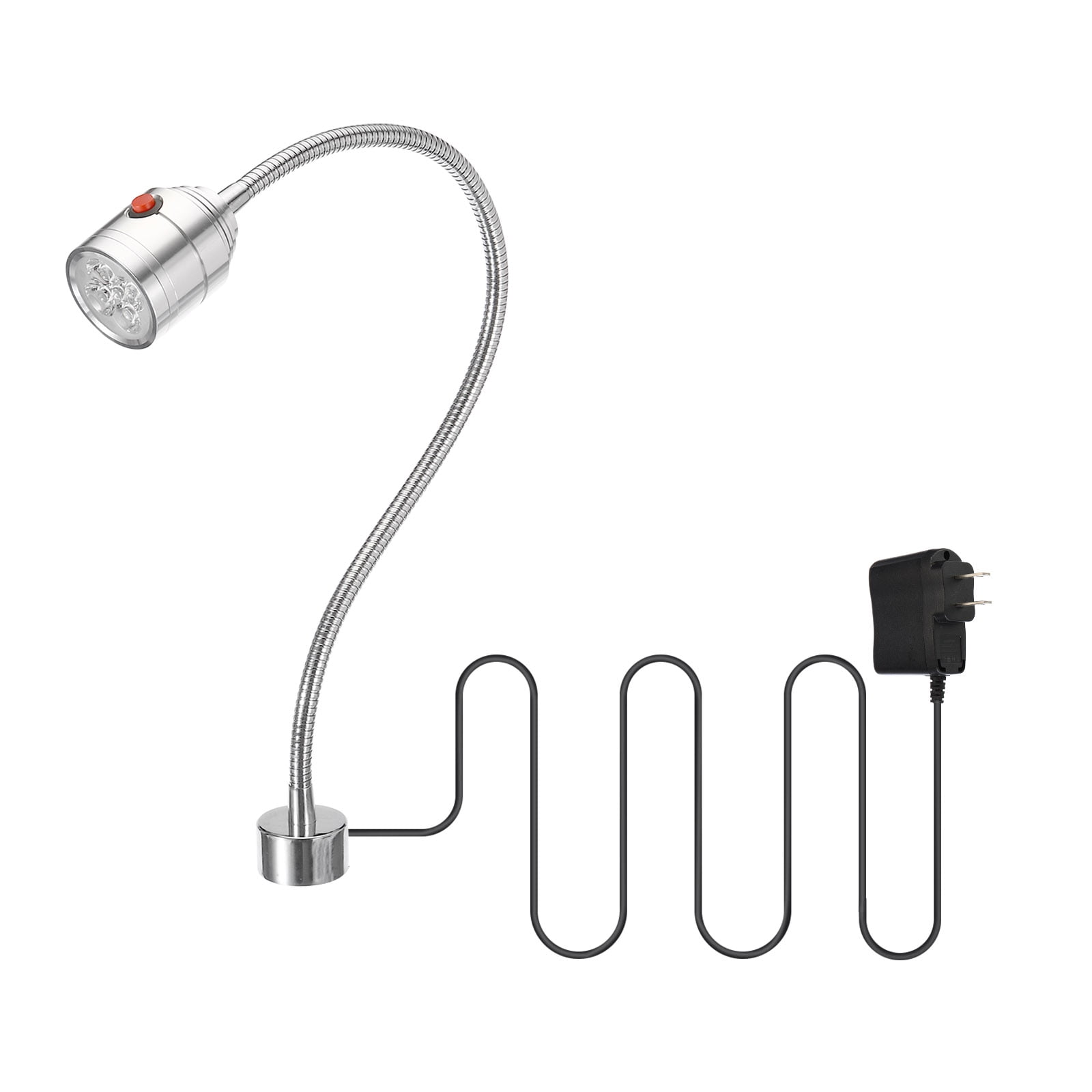 Uxcell Magnetic Work Light Flexible Geeseneck 1000 Lumen Magnetic Base ...