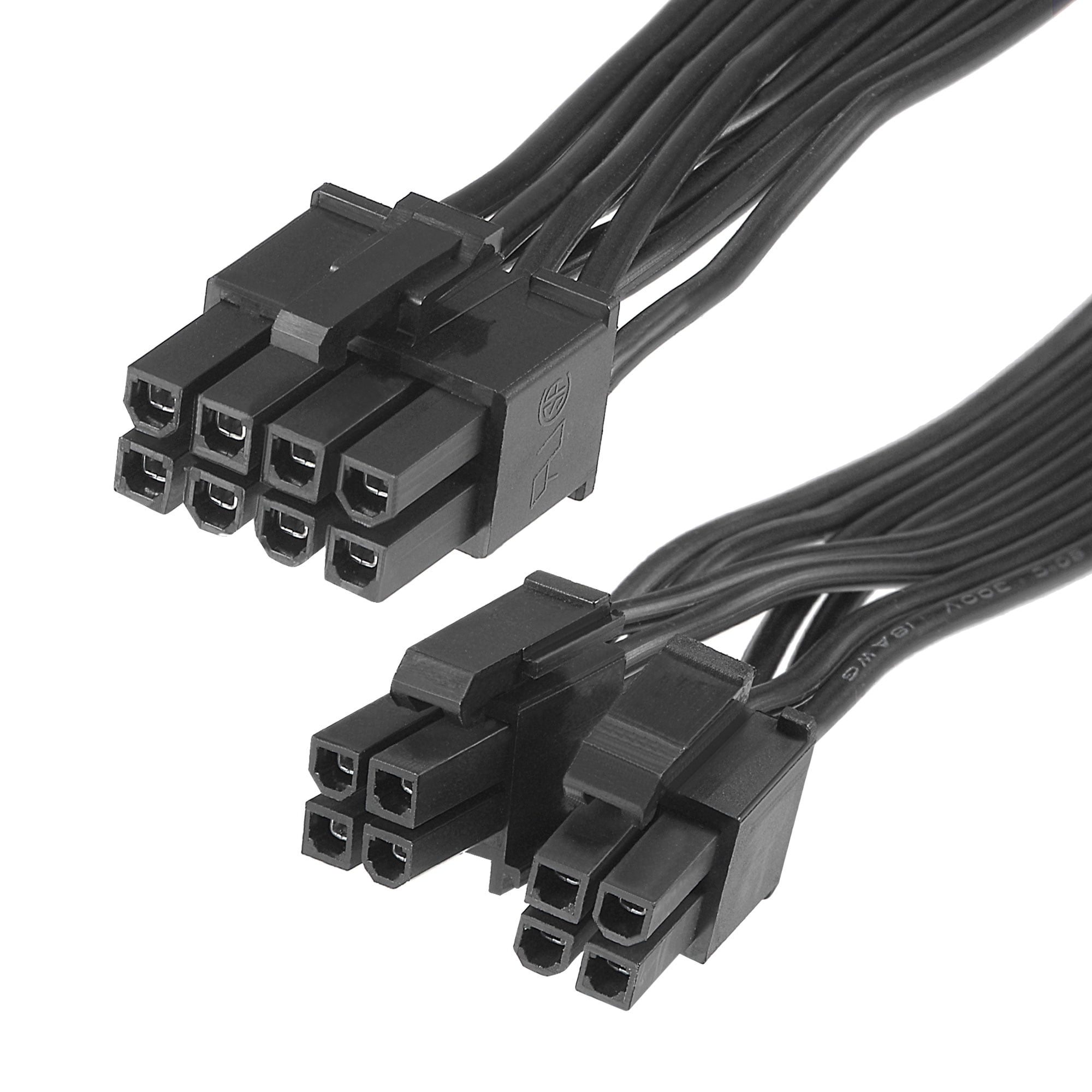 Uxcell Mainboard Power Cable for Video Card PCIe 8 Pin to 4 and 4 Pin ...