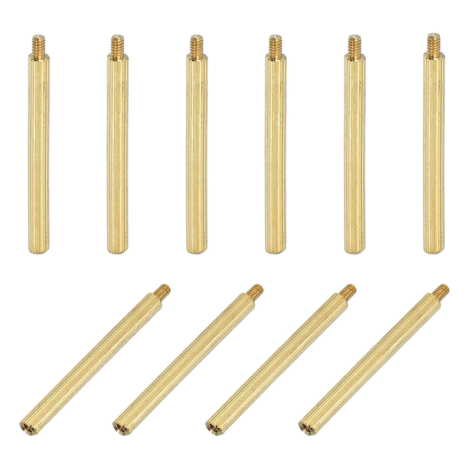 Uxcell Male Female Brass Hex Spacer Standoff, for FPV Drone Quadcopter ...