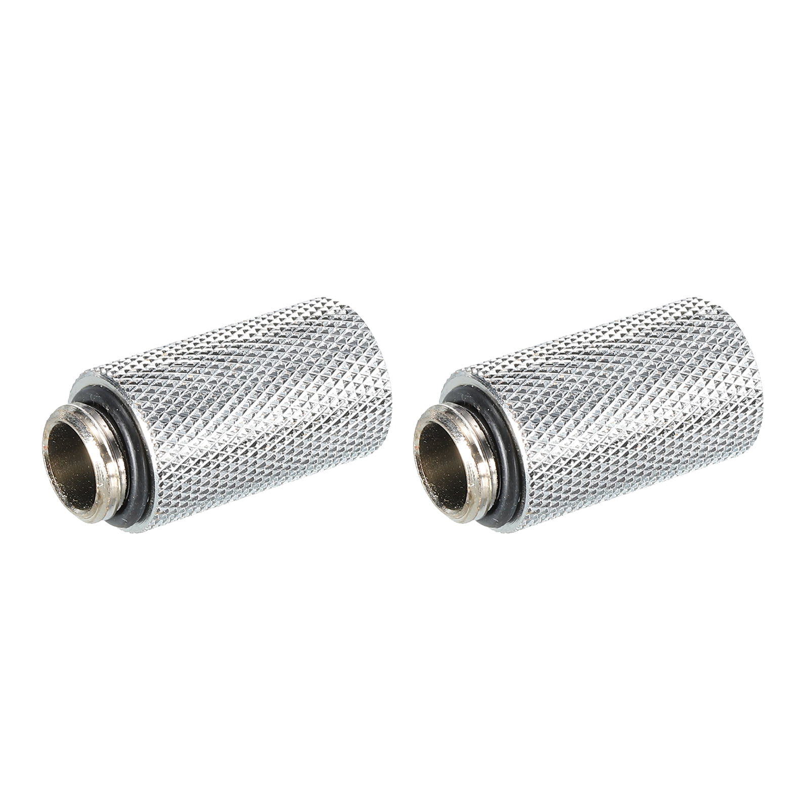 Uxcell Male to FeMale Extender Fitting Silver G1/4 x 30mm for Water ...
