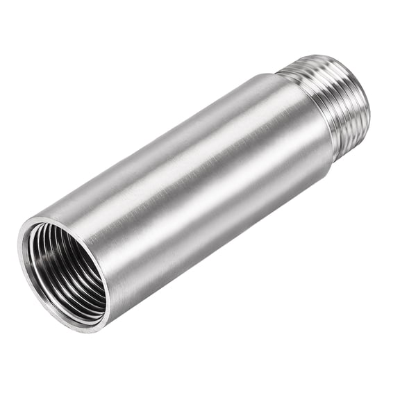 Uxcell Shower Head Extension Arm Stainless Steel 1/2PT Male to 1/2PT ...