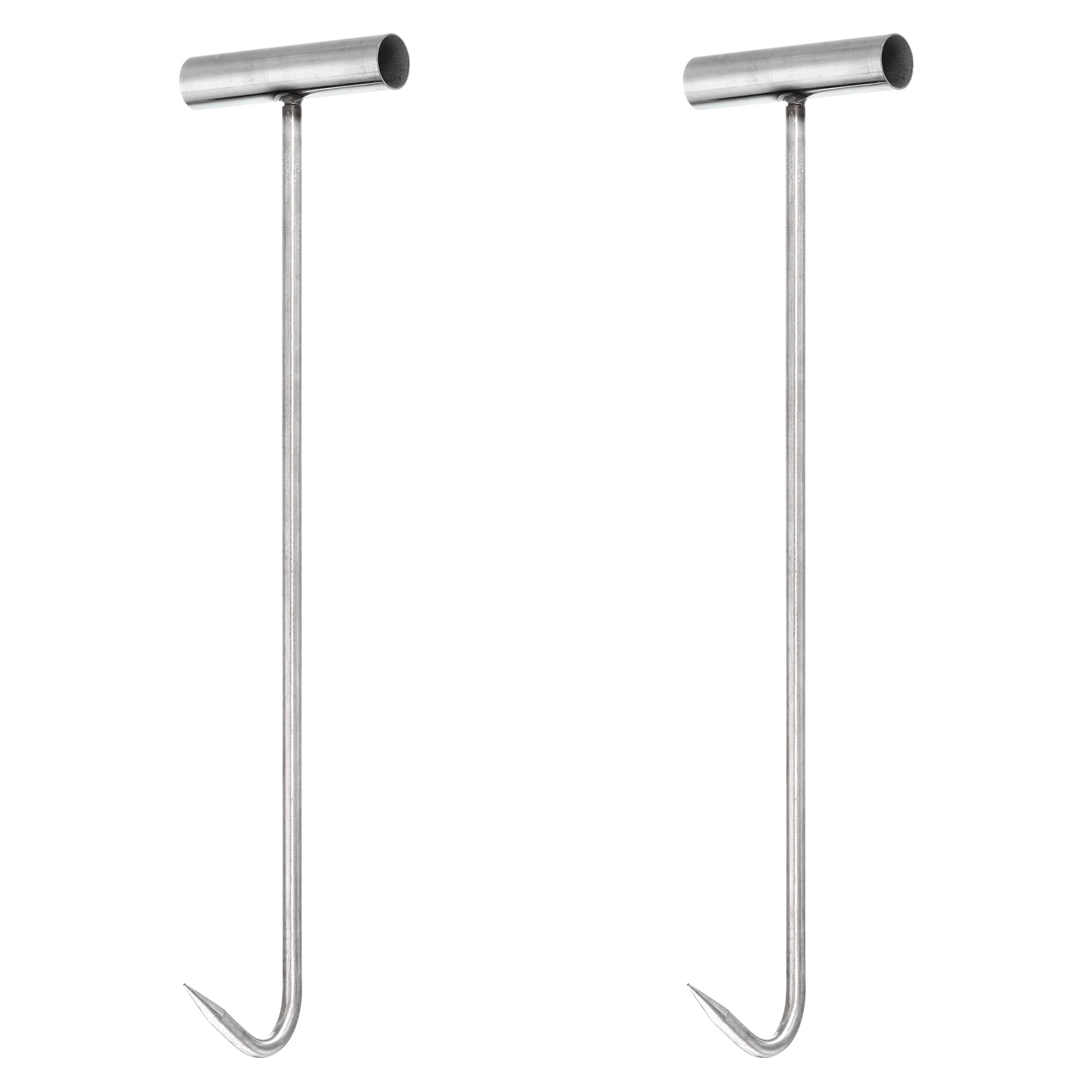 Uxcell Manhole Cover Hook, T Style Stainless Steel Manhole Hook Tool ...