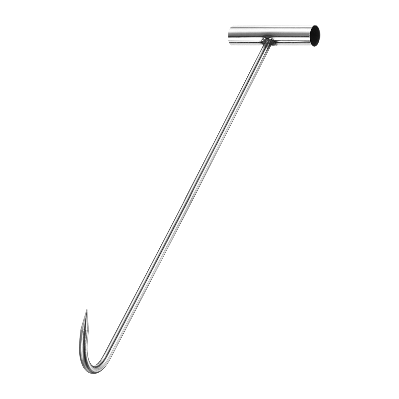Uxcell Manhole Hook 15.4 Inch, 304 Stainless Steel T-Shaped Lid Manhole ...