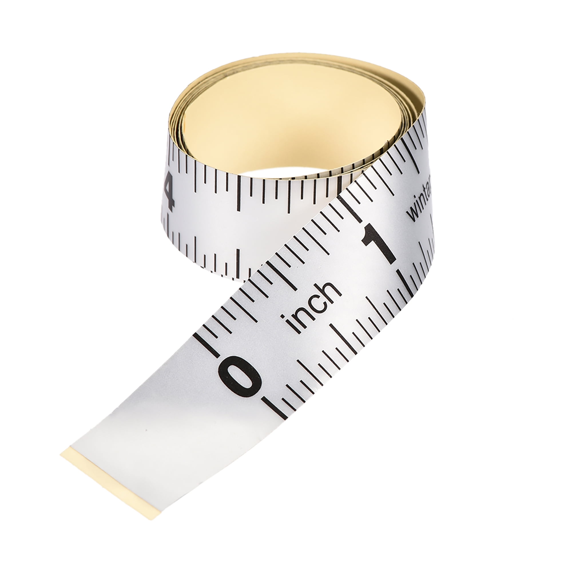 Uxcell Measuring Tape Polyester Adhesive Backed Tape 24" Length Inch ...
