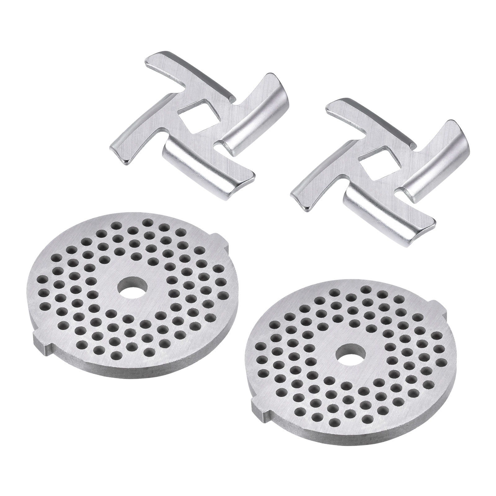 Uxcell Meat Grinder Blade 47mm and Meat Grinder Plate 3mm for Grinders ...