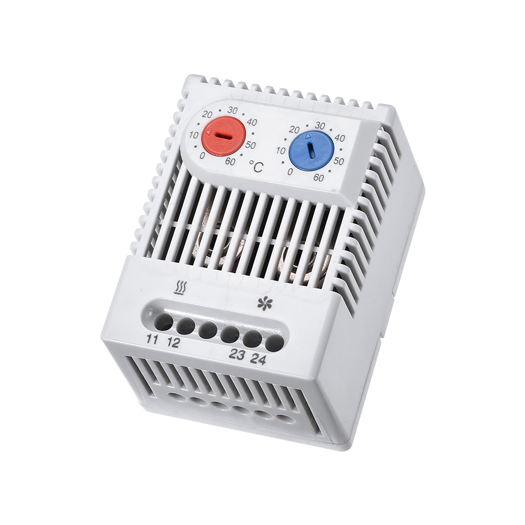 Uxcell Mechanical Thermostat Compact N.C/N.O Temperature Controller ...