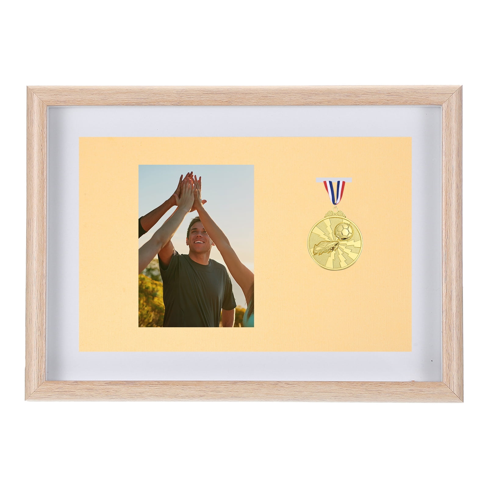 Uxcell Medal Display Case,Single Medal Display Shadow Box Medal Display ...