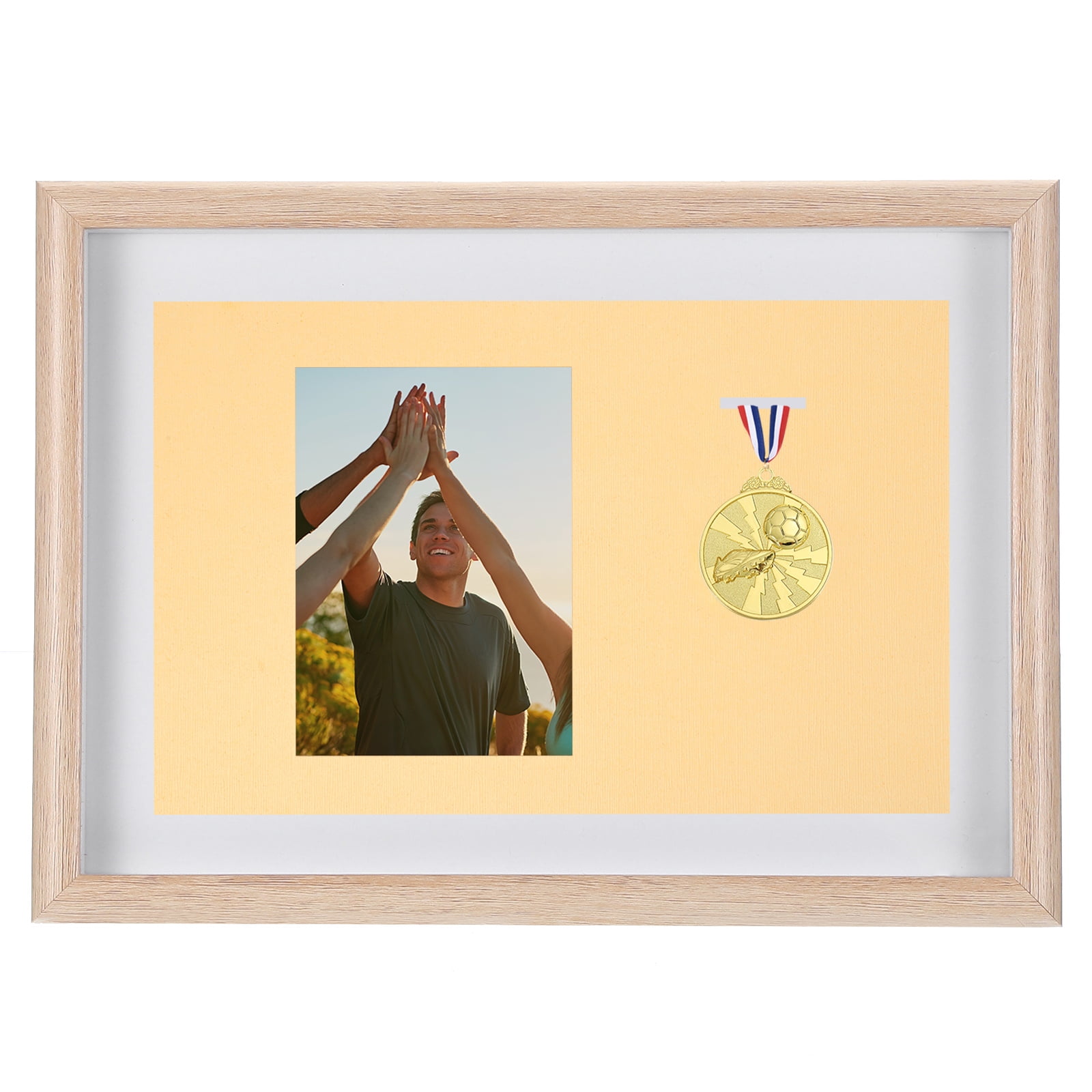 Uxcell Medal Display Case,Single Medal Display Shadow Box Medal Display ...