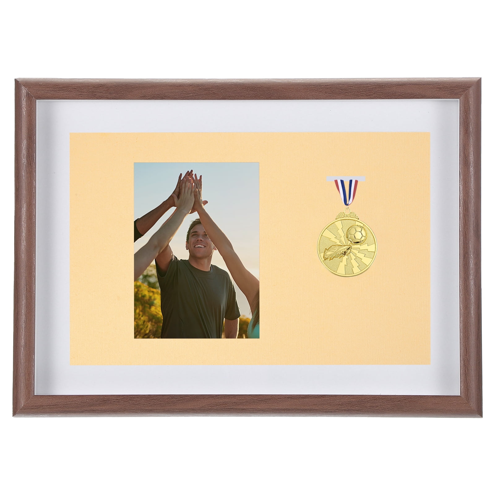Uxcell Medal Display Case,Single Medal Display Shadow Box Medal Display ...