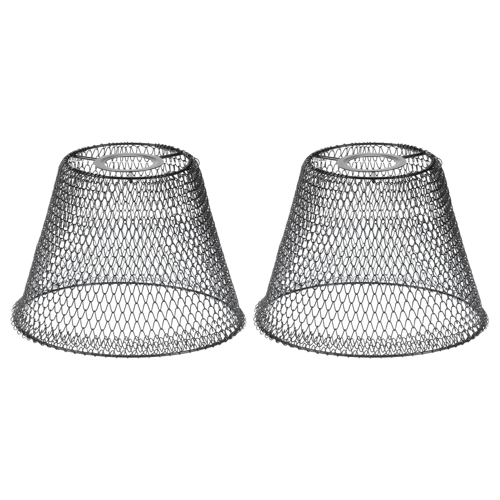 Uxcell Mesh Lamp Shade, 2pcs Retro Industrial Pendant Light Shade ...
