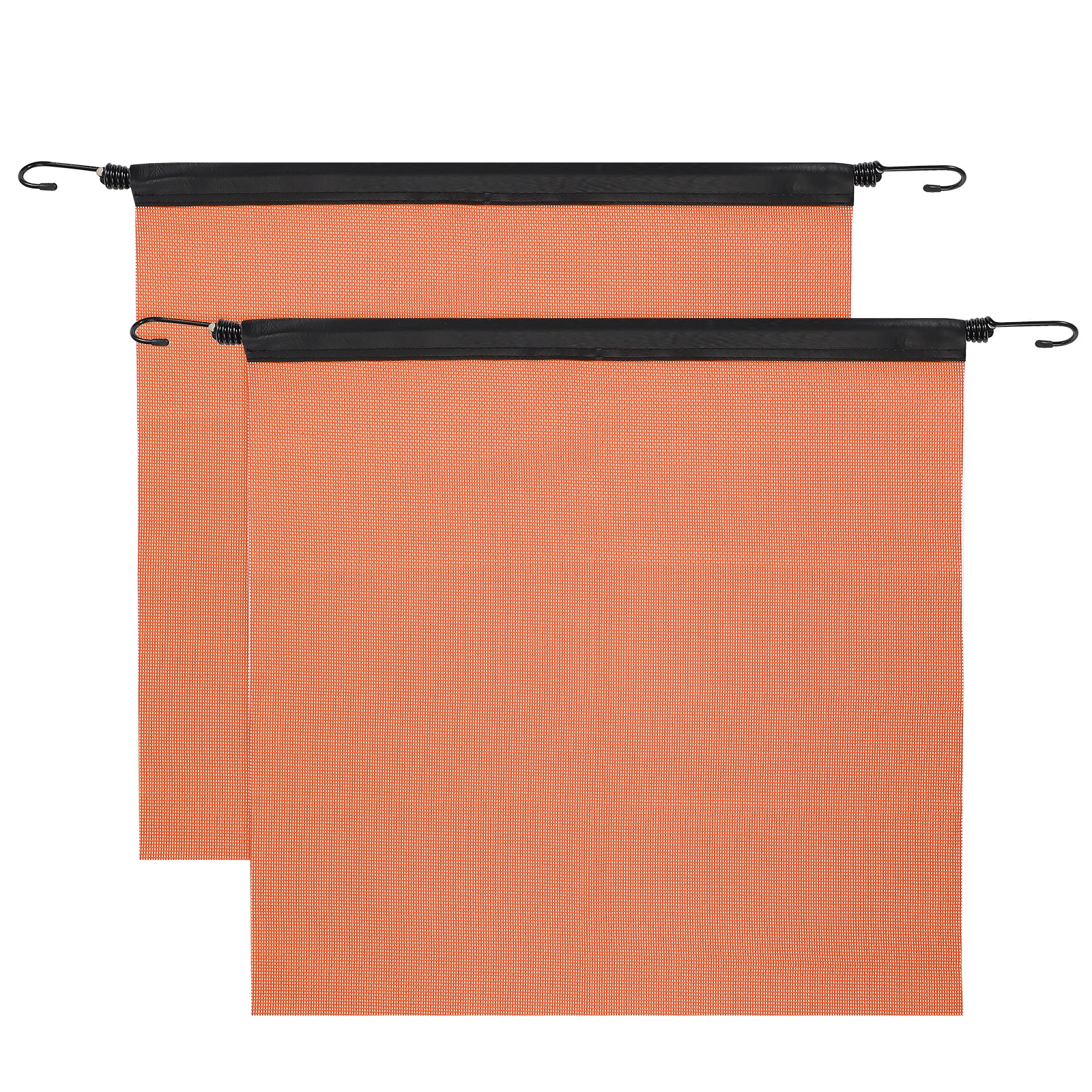 Uxcell Mesh Safety Flags, 18 x 18 Inch Warning Safety Flag with Vinyl ...