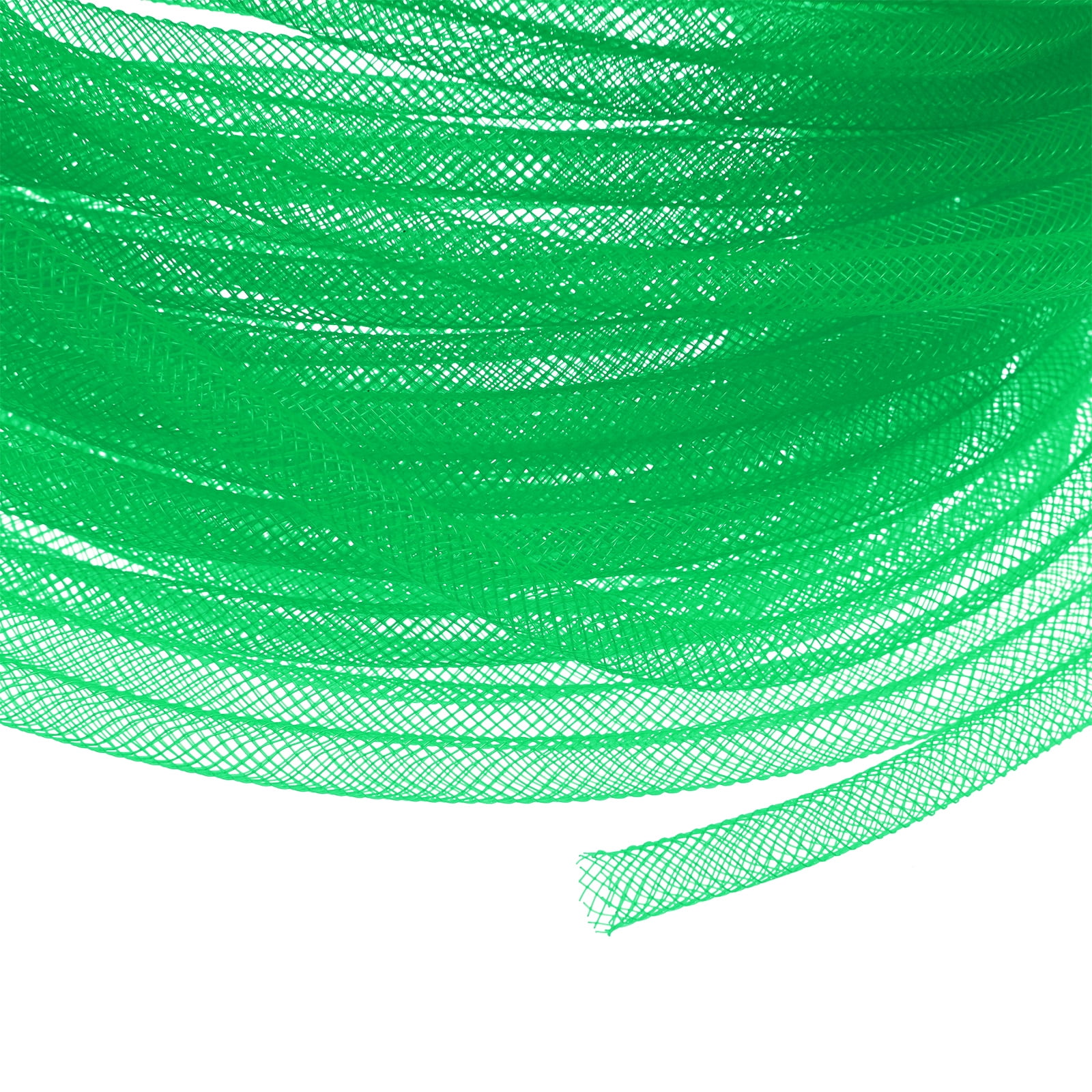 Uxcell Mesh Tube Ribbon 25 Yards, 6mm Elastic Fabric Ribbons[Fruit ...