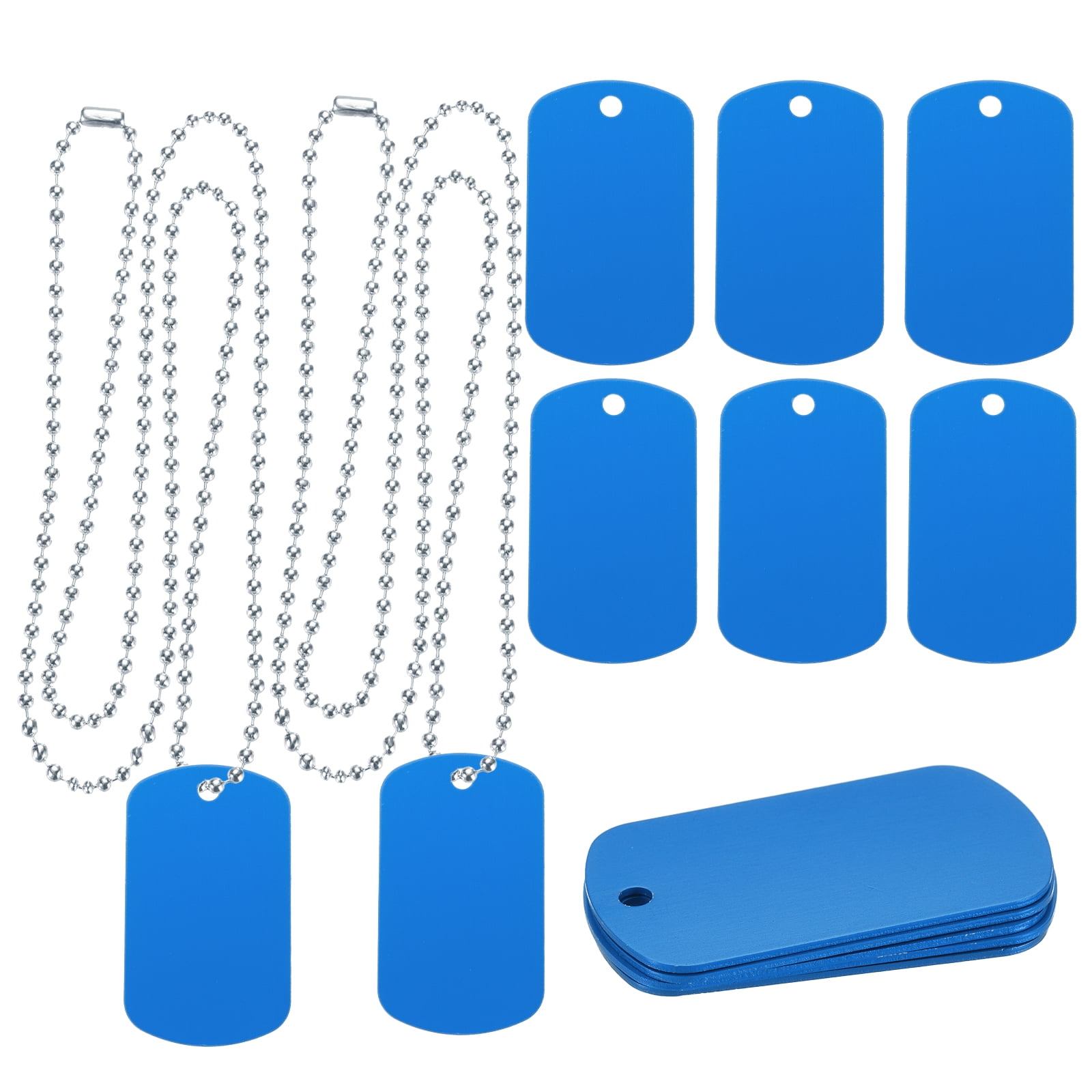 Uxcell Metal Blank Tags Stamping, Aluminum Blank Tags, Dog DIY ...