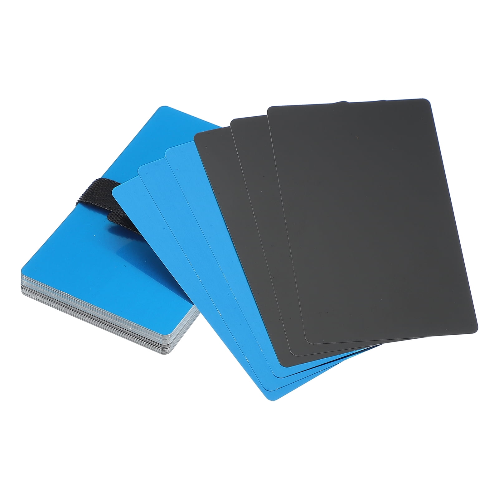 Uxcell Metal Business Card Blanks, 0.21mm Thick 3.4x2.1" Anodized ...