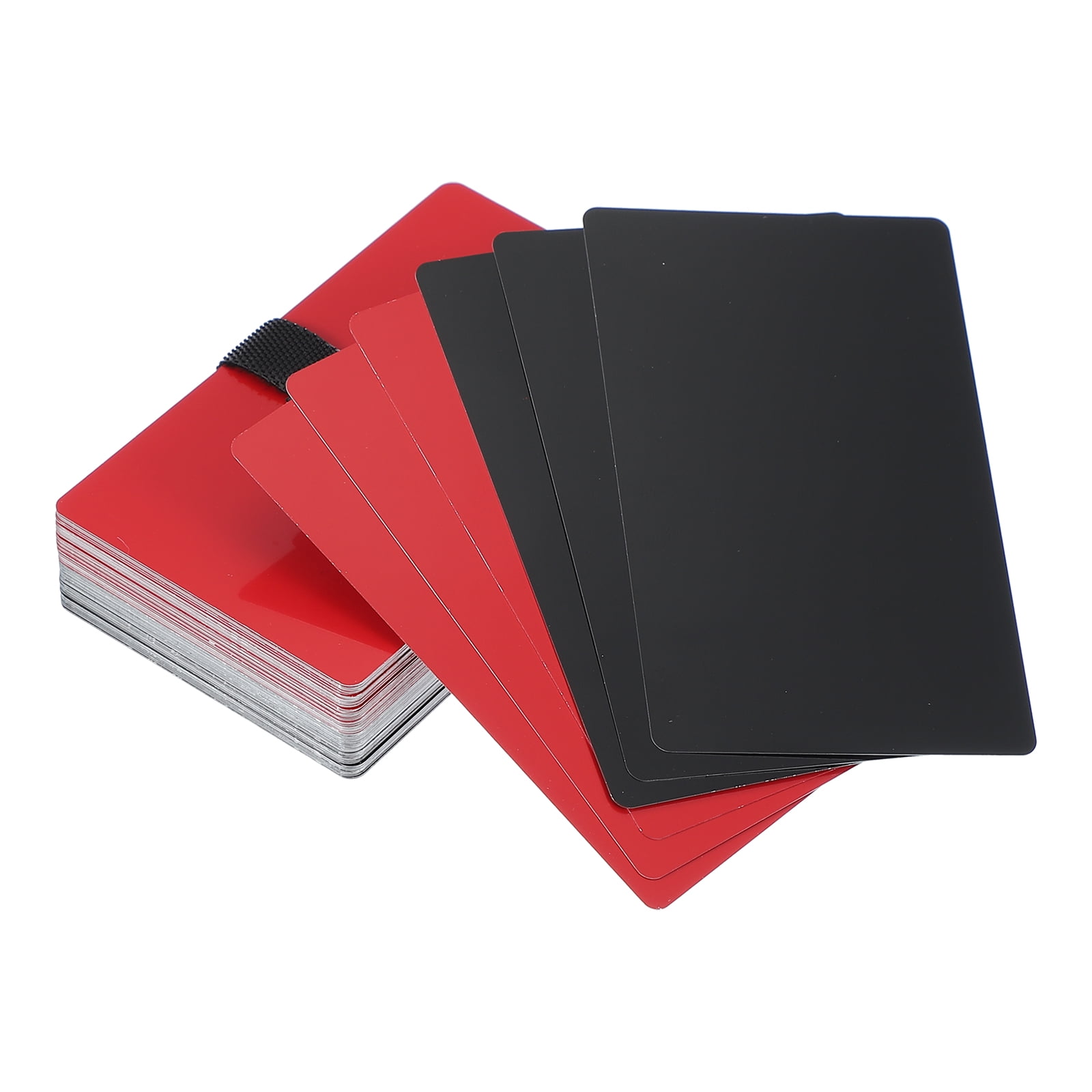 Uxcell Metal Business Card Blanks, 0.21mm Thick 3.4x2.1" Anodized ...