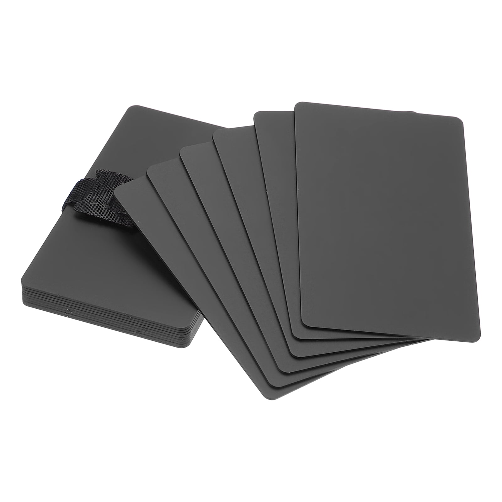 Uxcell Metal Business Card Thick Anodized Aluminum Blank Laser ...