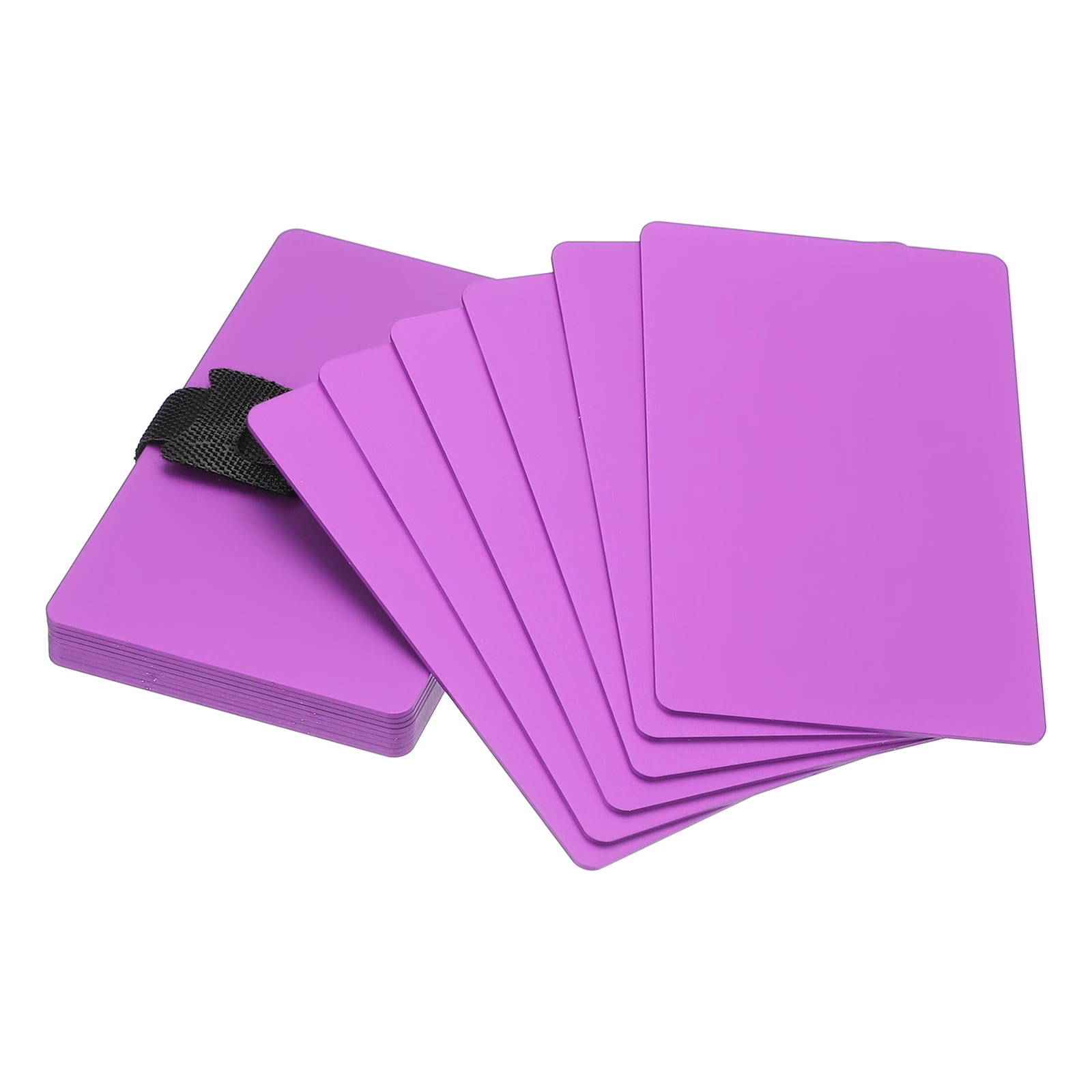 Uxcell Metal Business Card Thick Anodized Aluminum Blank Laser ...