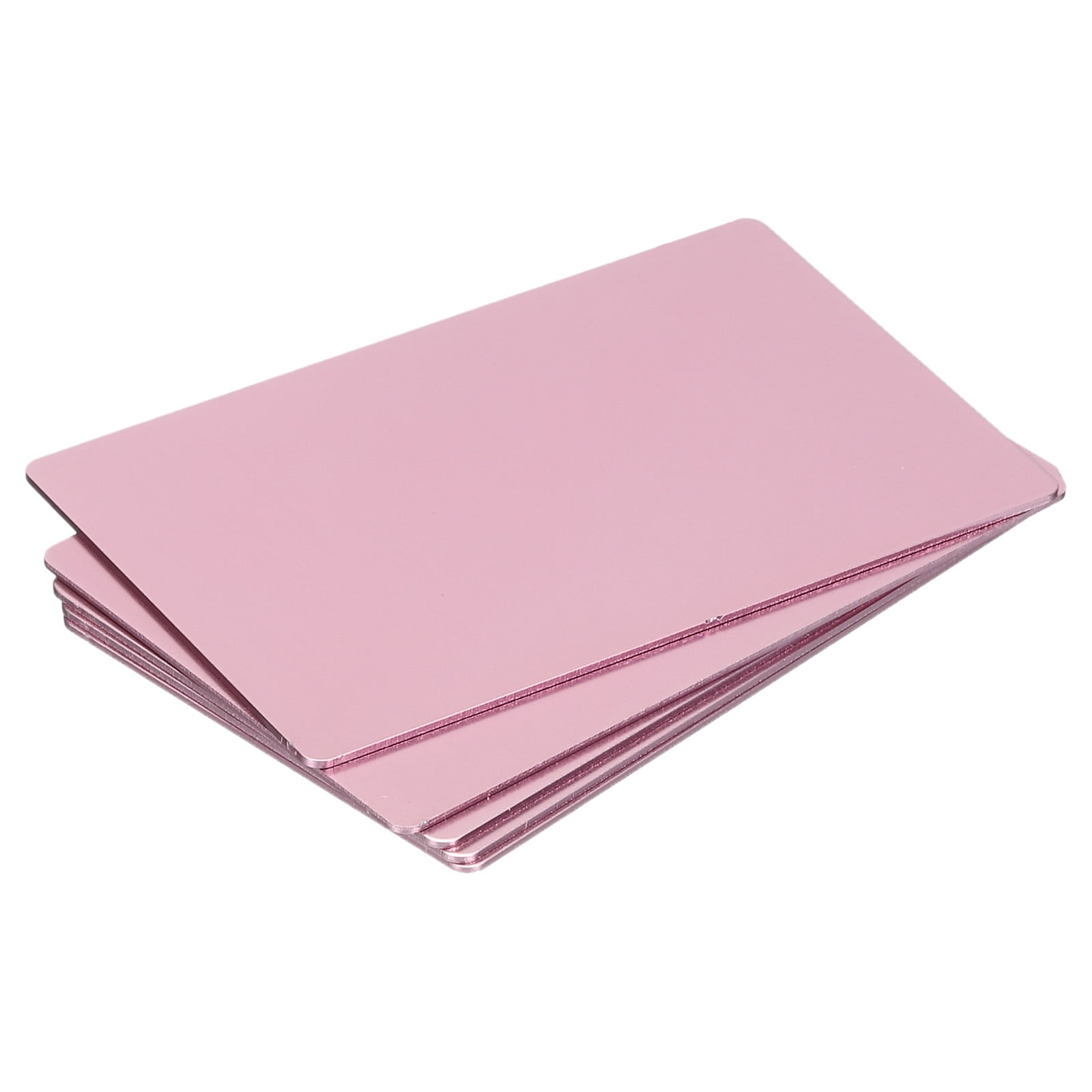 Uxcell Metal Business Cards for House Office Customer DIY Gift Plate ...