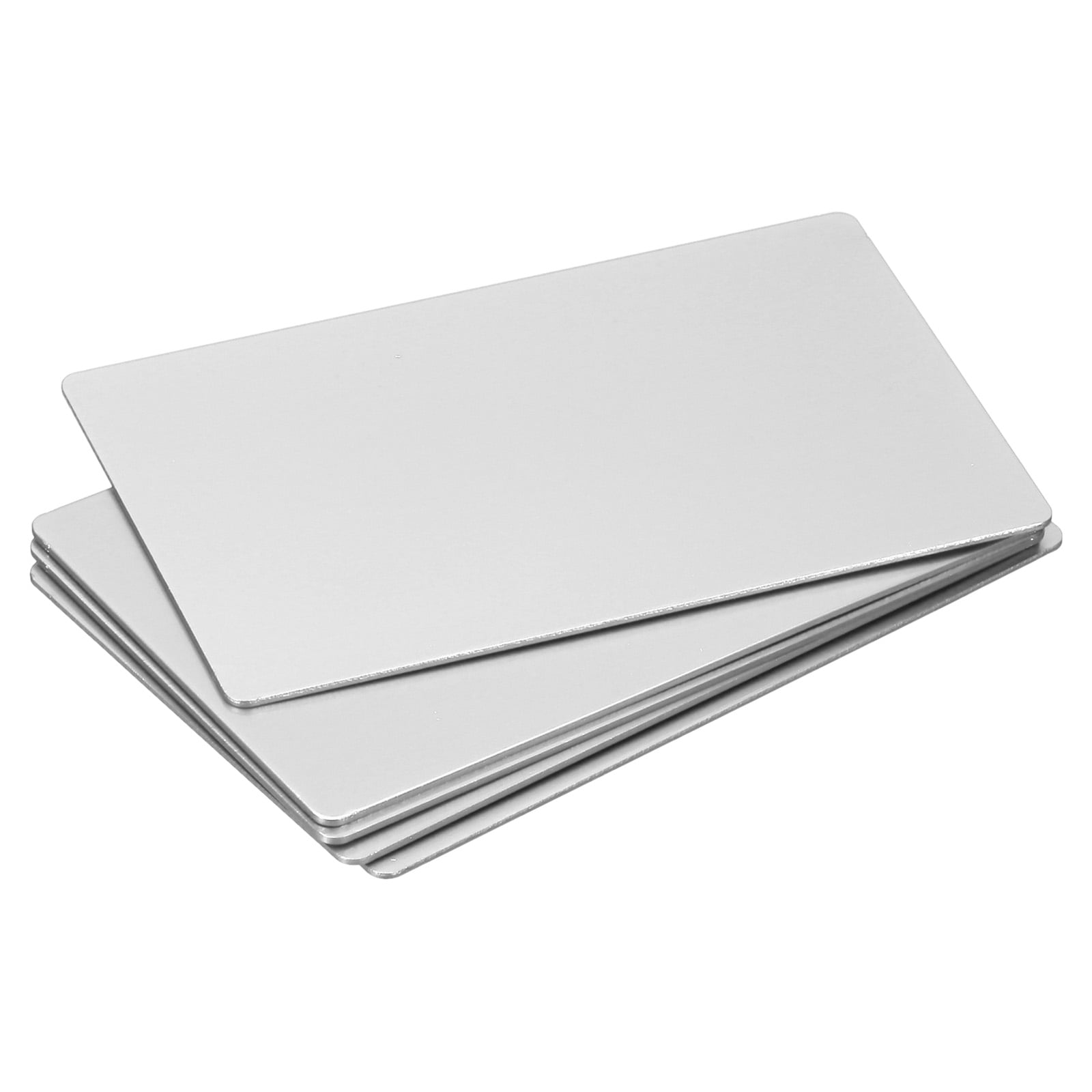 Uxcell Metal Business Cards for House Office Customer DIY Gift Plate ...