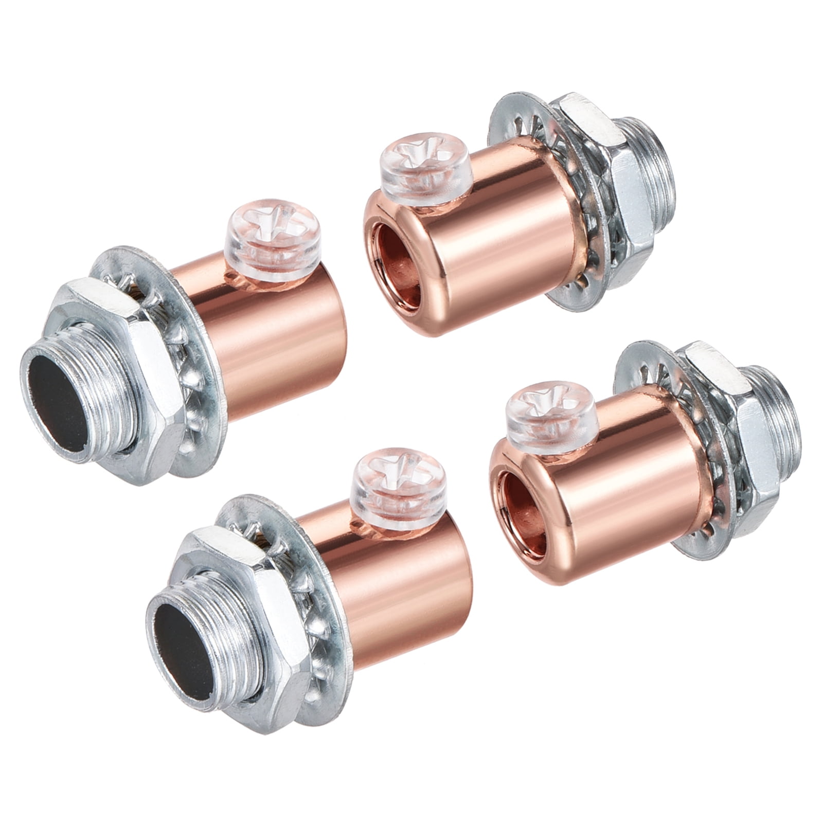 Uxcell Metal Cable Glands Cord Grips Screw Lock for Wiring Ceiling Lamp ...