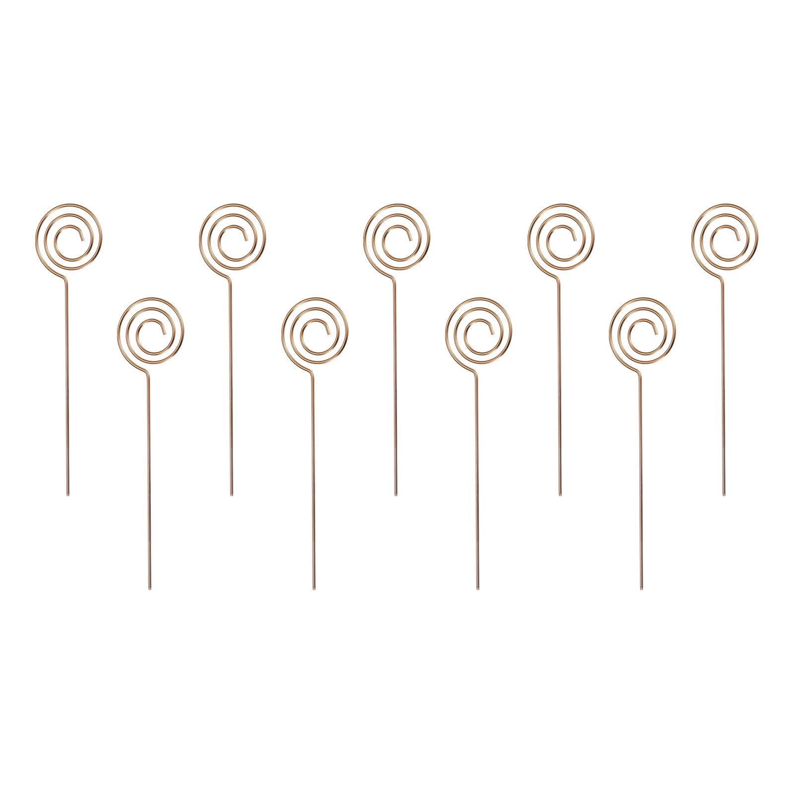 Uxcell Metal Cocktail Toothpicks Circle Shape Drink Pick Cocktail ...