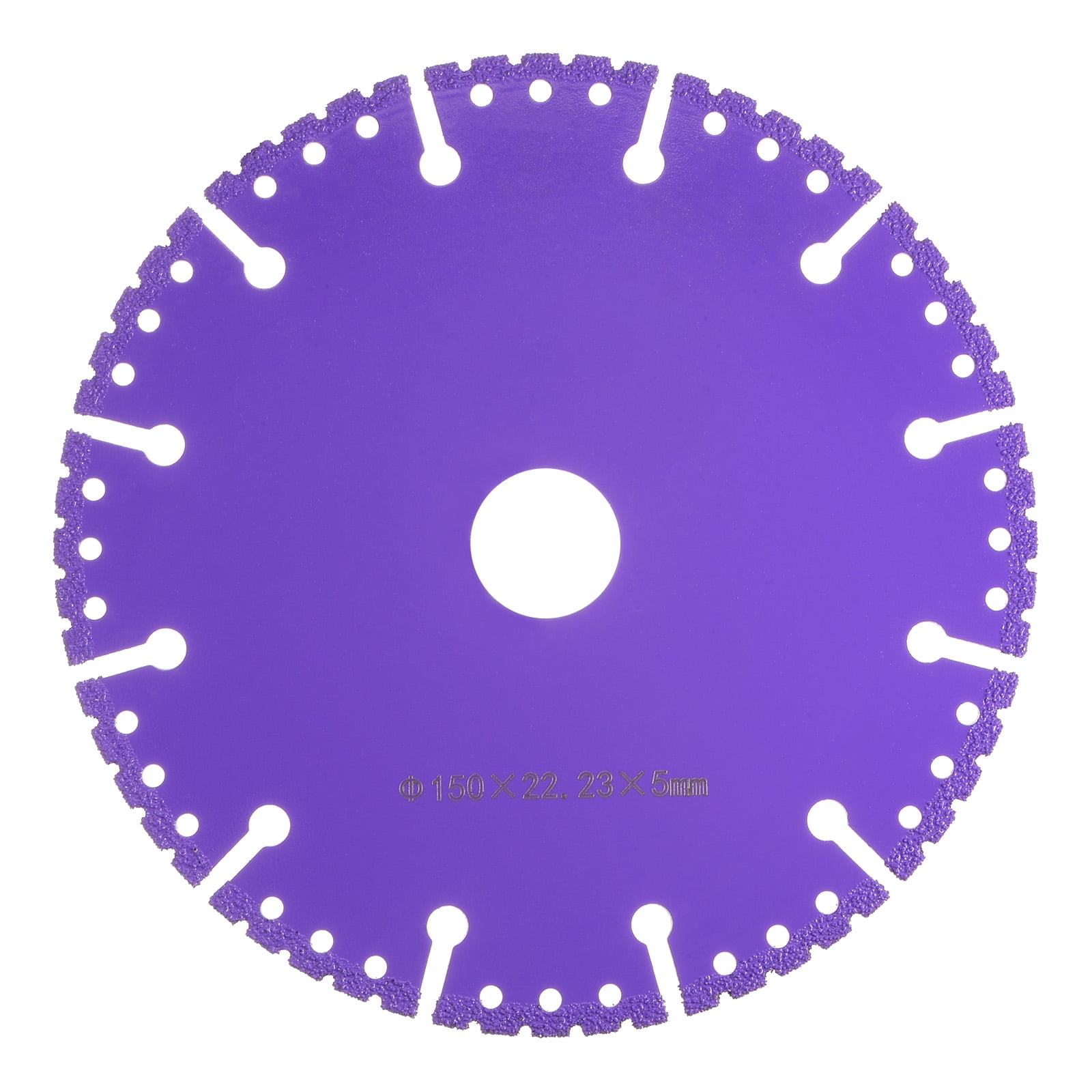 Uxcell Metal Cutting Diamond Blade, 6" x 7/8" Diamond Metal Cutting ...