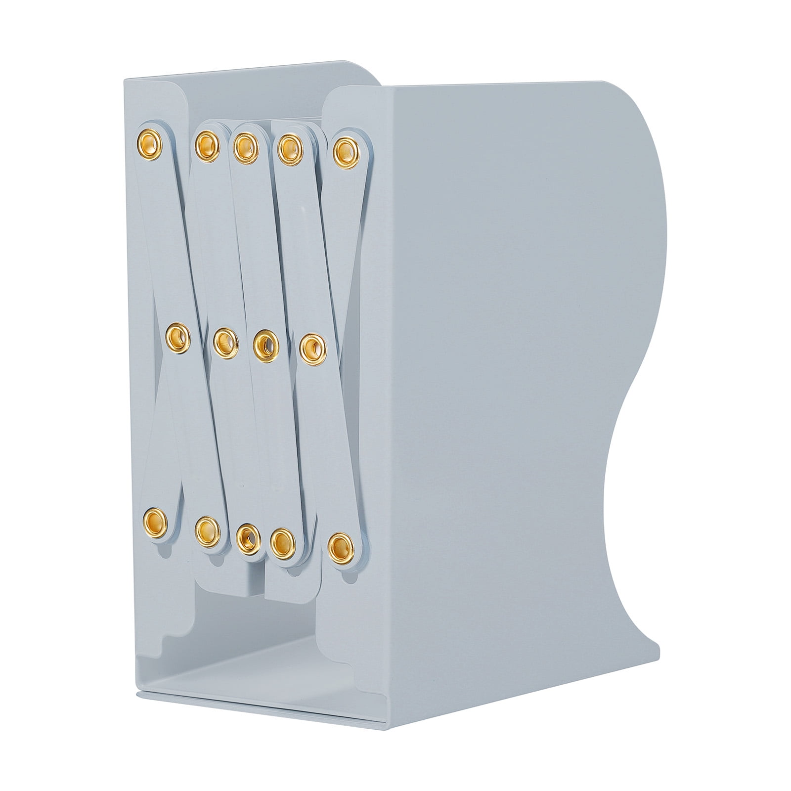 Uxcell Metal Expandable Bookend with Cartoon Pattern, 3.93'' x 5.9'' x ...