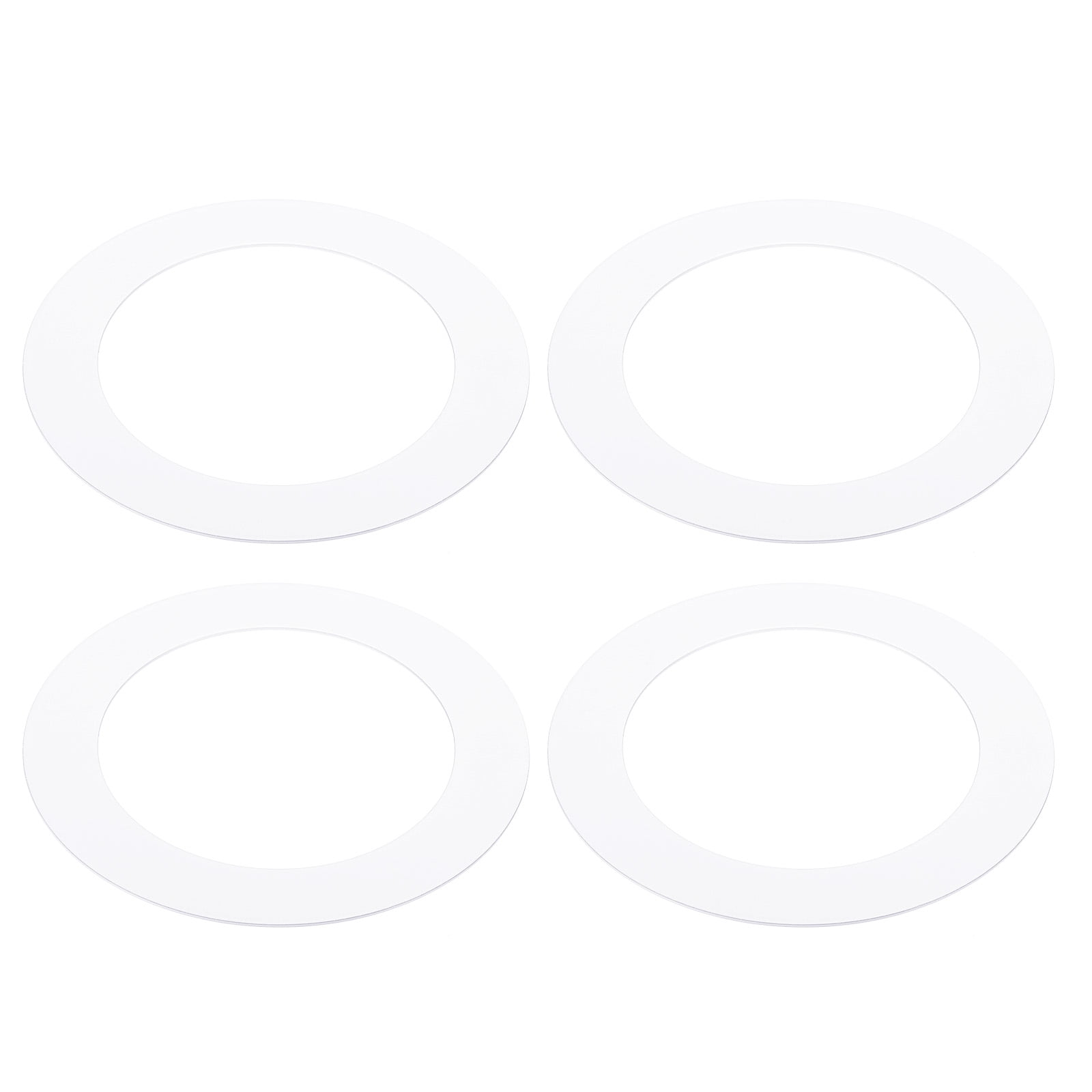 Uxcell Metal Goof Trim Ring, 3.98" OD 2.79" ID Circular Ceiling Light ...