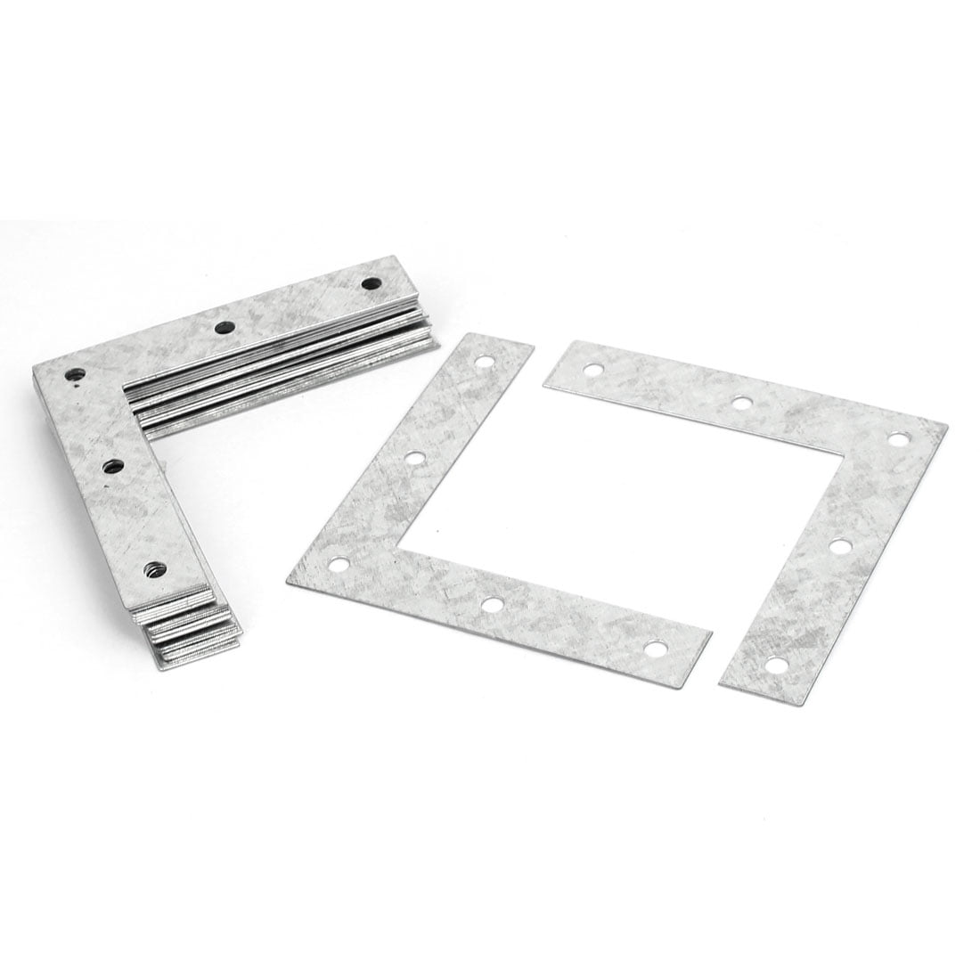 Uxcell Metal L Shaped Angle Fixing Flat Repair Plates Joining Bracket ...
