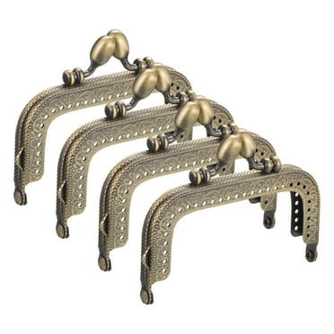 amagogo Metal Purse Frame Bag Clutch Frame Handle for Handle Bag Making ...