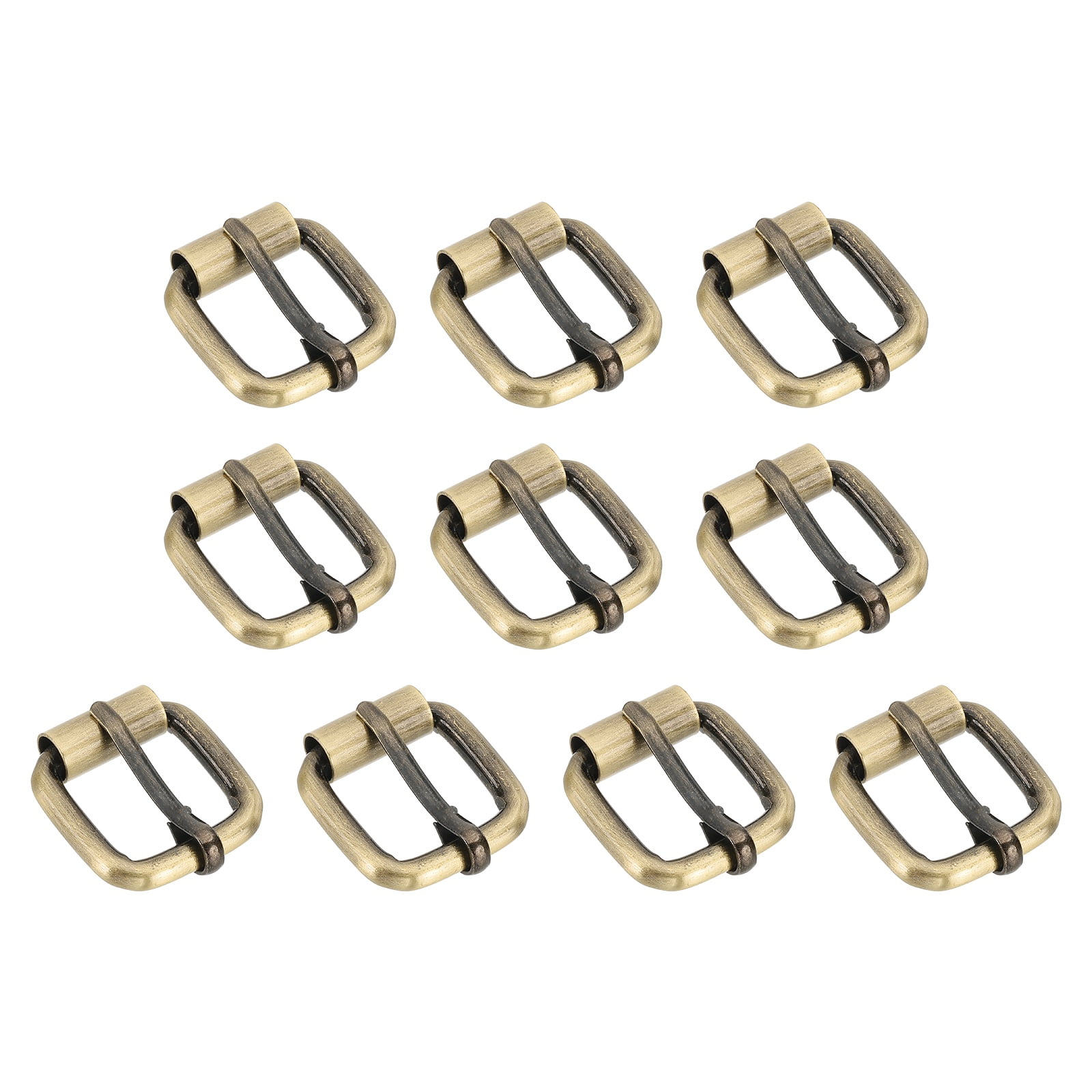 Uxcell Metal Roller Buckle, Belts Hardware Multi-Purpose Pin Buckles ...