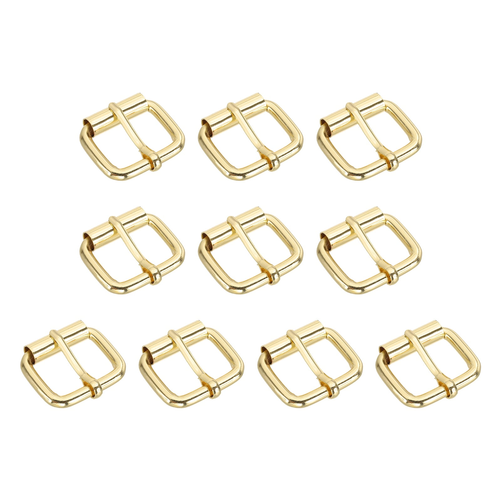 Uxcell Metal Roller Buckle, Belts Hardware Multi-Purpose Pin Buckles ...