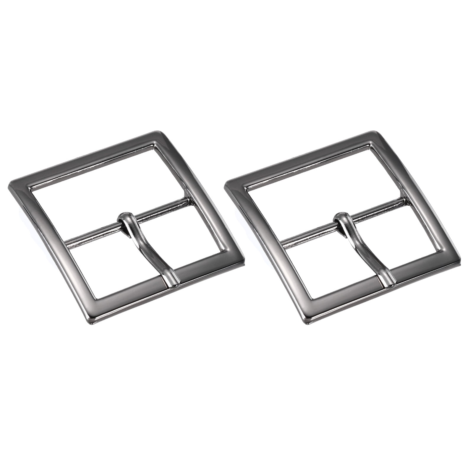 Uxcell Metal Roller Buckle, 2Pack 1.5 Inch Single Prong Belt Buckle ...