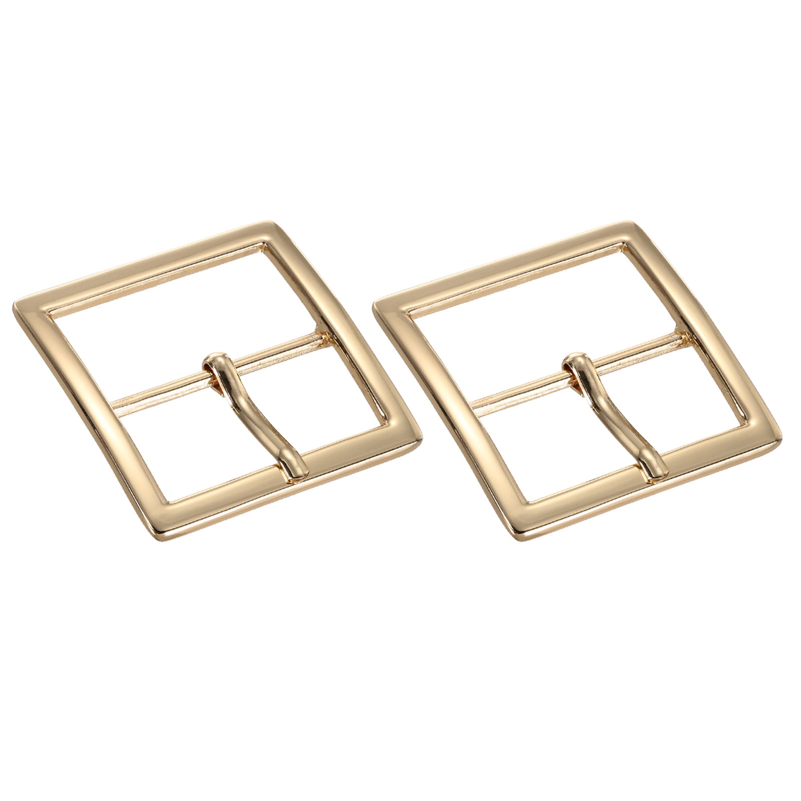 Uxcell Metal Roller Buckle, 2Pack 1.5 Inch Single Prong Belt Buckle ...