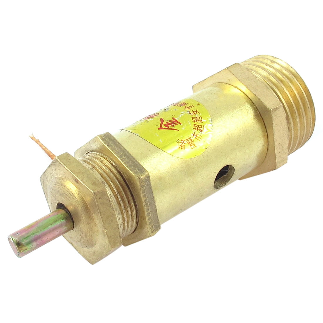 Uxcell Metal Safety Blow Off Compressor Valve Gold Tone - Walmart.com